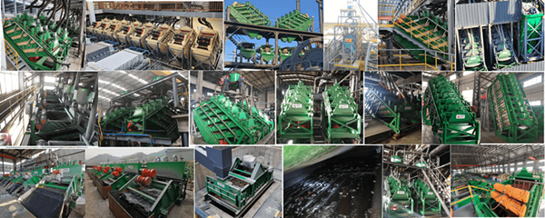 News - Multi-deck high frequency screen super 8-deck (8 layer) stack ...